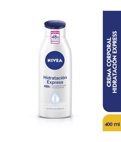 Crema Nivea Body Piel Normal Hidratante Frasco 400 Ml.