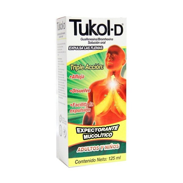 Tukol D Frasco 125 Ml Jarabe